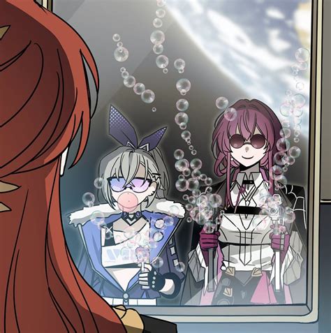 Kafka Silver Wolf And Himeko Honkai And 2 More Drawn By