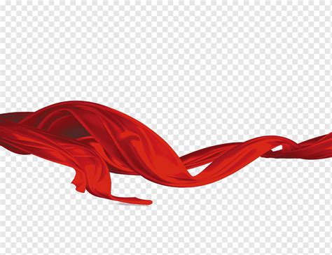 깃발 1 리본 빨간 테이프 중국식 Png Pngwing