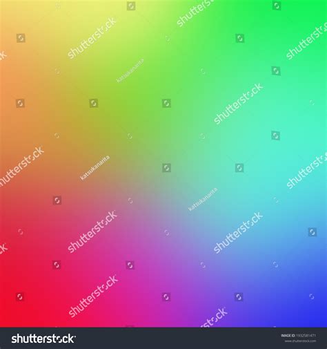 Rainbow Colors Background Wallpapercolorful Gradient Mesh Stock Illustration 1932581471