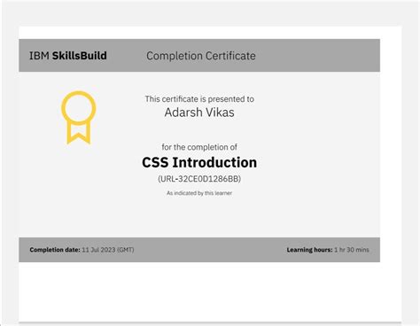 danam adarshvikas on linkedin cssintroduction ibmdeveloper webdeveloper frontenddevelopment…