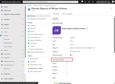 Entra Id Dynamic Groups Direct Reports Of A Manager Janbakkertech