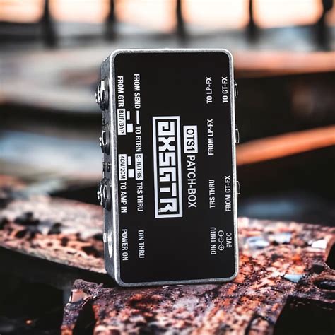 Axess Junction Box Patch Box Input Buffer Pedal Pedalboard Reverb UK