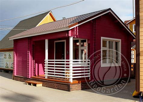 Купить Баня из двойного бруса "Лагуна"