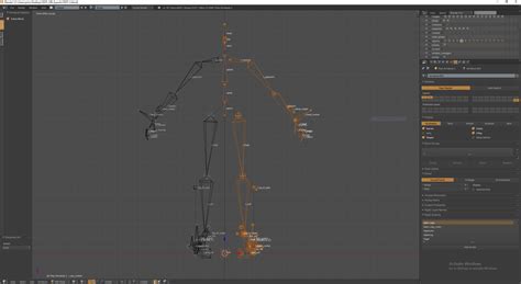 Cant Mirror Bone Roll X Axis Mirror Is Turned On Mirrored Bones Snap To Other Side