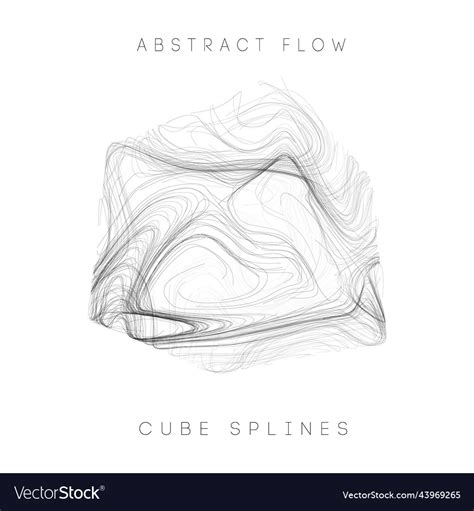 Data Cube Blockchain Technology Background Vector Image