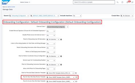 Configurable New Hire For Onboarding Sap Community