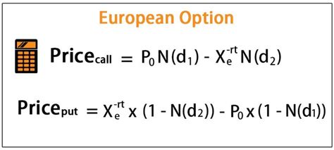 European Option Definition Examples Pricing Formula With Calculations