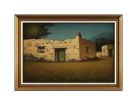 James Everett Stuart James Everett Stuart Original Western Landscape