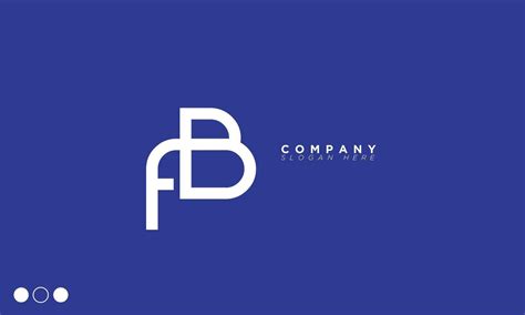 Fb Alfabeto Letras Iniciales Monograma Logo Bf F Y B 27463648 Vector
