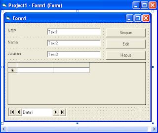 Aplikasi Visual Basic Pemrograman Basic Tutorial Source Code VB Contoh Visual Basic