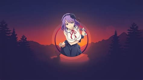 Wallpaper Anime Girls Big Boobs Dagashi Kashi 1920x1080