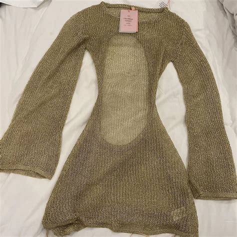 Cult Gaia Hazen Knit Dress Size Xs New With Tags Depop