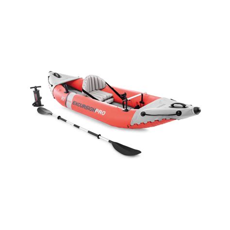 Intex Excursion Pro K1 305cm Inflatable Kayak w/ Adjustable Seat ...