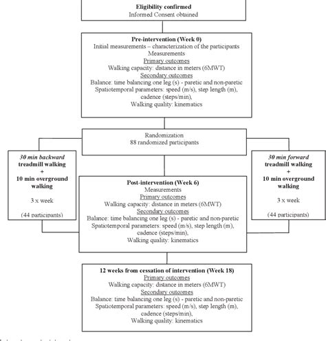 Figure 1 From Effect Of Backward Walking Treadmill Training On Walking