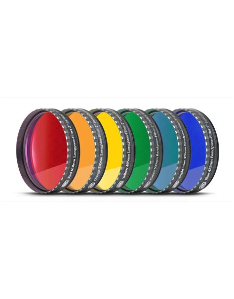 Baader Color Filter Set Moon And Planetary 6 Colors Specify Size Camera Concepts