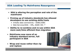 Improving The Economics Of Mainframe SOA Enablement Exploiting ZIIP