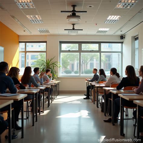 Classroom Training Space Stable Diffusion Online