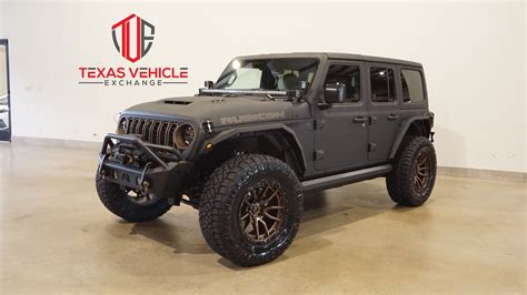 2024 Black Rubicon 392 4x4 Hard Topdupont Kevlarbumpers Used Jeep