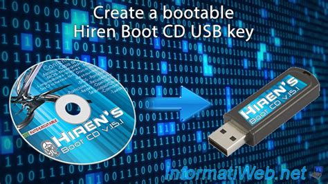 Create A Bootable Hiren Boot Cd Usb Key Live Cd Tutorials