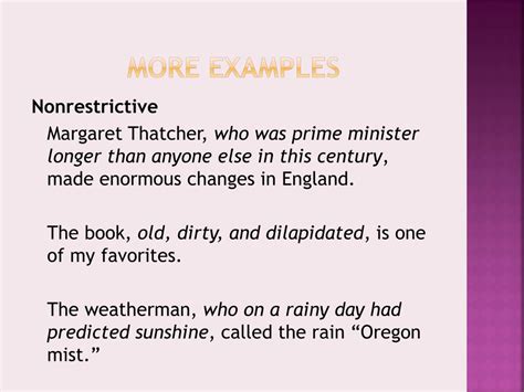 PPT Commas With Restrictive And Nonrestrictive Elements PowerPoint Presentation ID 6545923