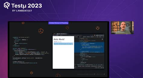 component testing with webdriverio [testμ 2023] lambdatest