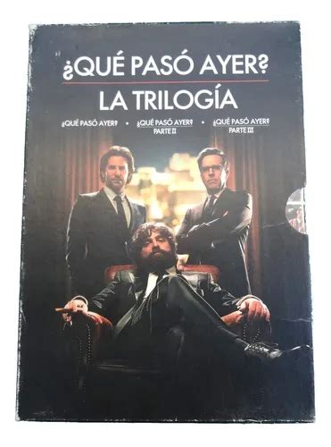 Trilogia Qué Pasó Ayer Completa Pelicula Original Mercadolibre