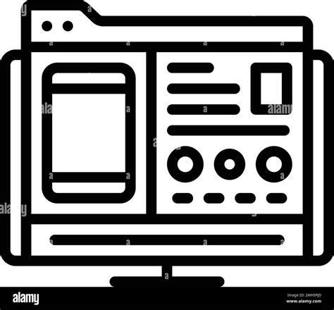 Graphical User Interface Stock Vector Images Alamy