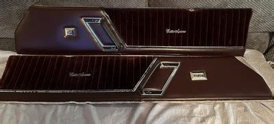 1978 1988 Cutlass G Body Monte Carlo Regal El Camino Upper Door Panels