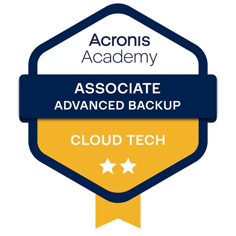 Cloud Tech Associate Advanced Backup Credly