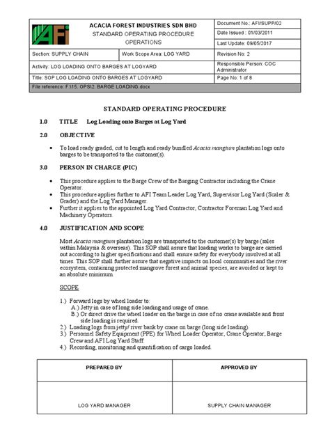 Barge Loading Pdf