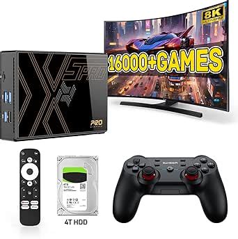 Kinhank Super Console X5 Pro With 16000 Games Retro Game Console With