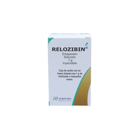Relozibin Ertapenem 1 G Farmacia Zuca Medline