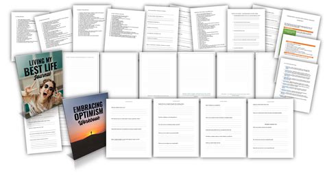 Dealing With Negative Thoughts Workbook Journal And Printables