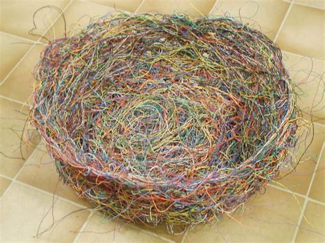 Monique Art Large Bird Nest Made From Wire