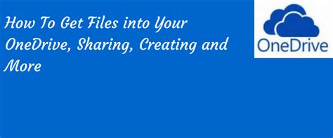 How To Set Up OneDrive Consumer