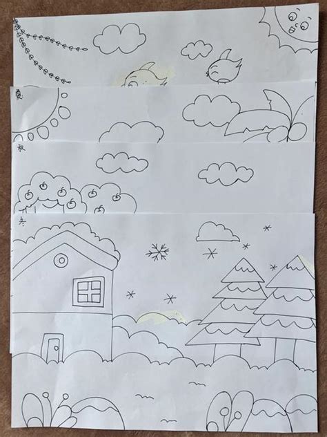 幼儿教师面试简笔画主题图文（20张） 简笔画图片大全