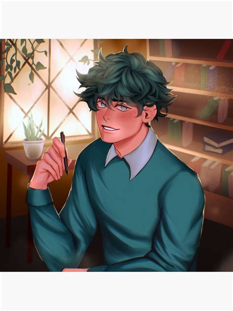 Izuku Midoriya Deku Study Date Art Print For Sale By Rebhomood