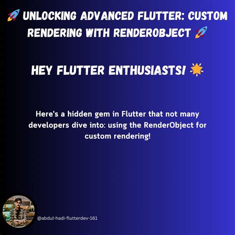 abdul hadi on linkedin flutter mobiledevelopment advancedflutter