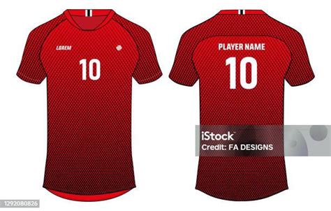 스포츠 티셔츠 저지 디자인 벡터 템플릿 축구 크리켓 축구 배구 럭비를위한 전면 및 후면 보기스포츠 저지 컨셉 2016 터키 축구 유니폼 개념 미식축구 유니폼에 대한 스톡