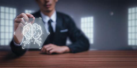 Control Work Command With Artificial Intelligence Ai Droid Robot And Cyborg System 11843129