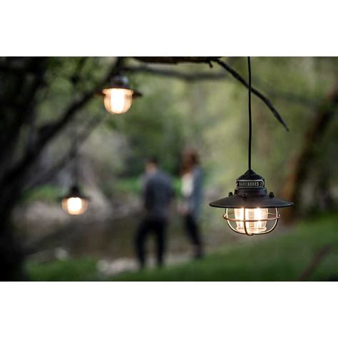 Barebones Living Edison String Lights Vintage Lights Bronze