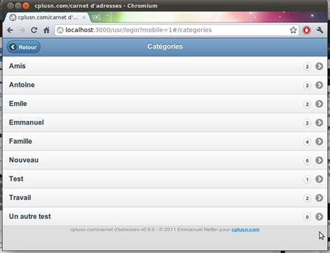 DÃ©velopper Pour Les Plateformes Mobiles Avec Jquery Mobile 1Ã¨re