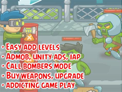 Zombie Defense Survival パック Unity Asset Store