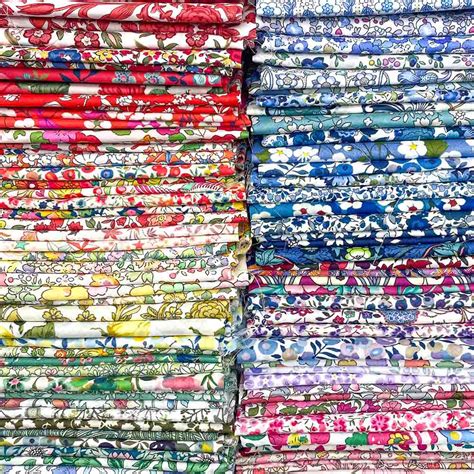 Liberty Fabric 100 Fat Quarter Bundle Tana Lawn Alice Caroline