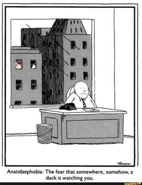 Anatidaephobia The Fear That Somewhere Somehow A Duck Is Watching