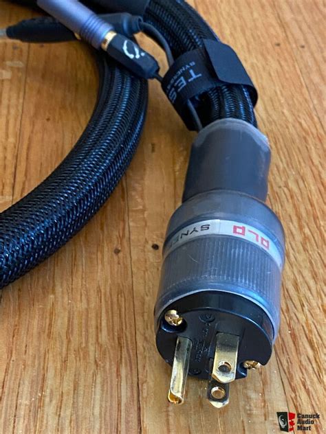 Synergistic Research T2 Se Power Cable 1 5m Upgraded Uef Tuning Bullets Photo 4537396 Us