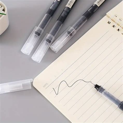 12pcs Set 시험 서명 볼펜 05mm 검정 파랑 빨간 잉크 고용량 젤 펜 쓰기 학교 사무용 문구 공급 업무