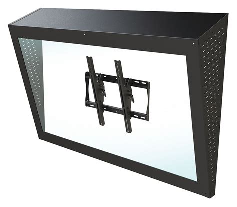 Tv Enclosure For Use With 42 In To 55 In Flat Panel Screens Load Capacity Lb 150 Lb Grainger