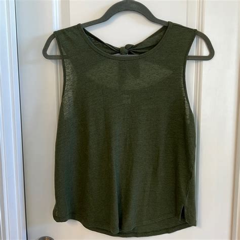 Old Navy Tops Green Tank Poshmark