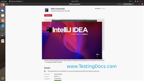 Install Intellij Idea Community Edition On Ubuntu Testingdocs